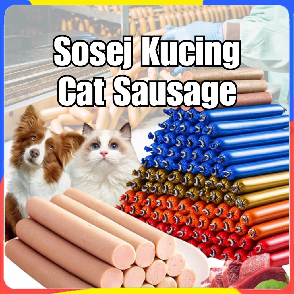 PETSEE Sosej Kucing Murah Halal Cat Sausage Dog Sausage Pet Sausage Dog ...