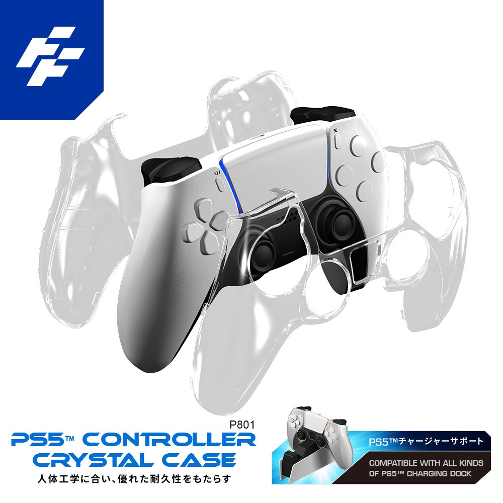 FlashFire PS5 Dual Sense Controller Crystal Case (P801) | Shopee Malaysia