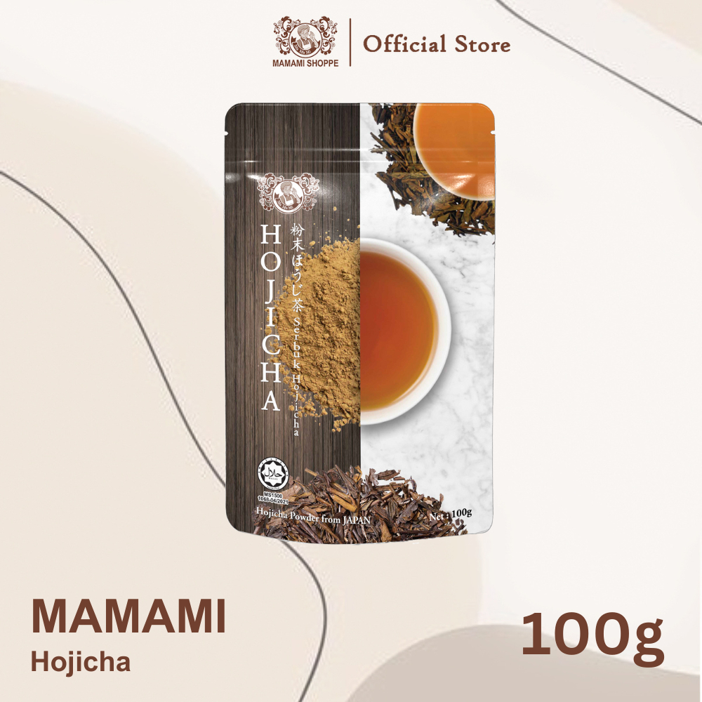 Mamami Series Pure Japanese Hojicha Powder (100g) | Shopee Malaysia