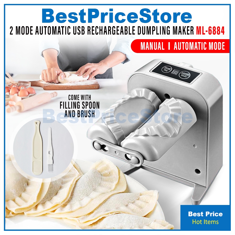 BPS Rechargeable Automatic Dumpling Maker Karipap Maker Press Machine 2 ...