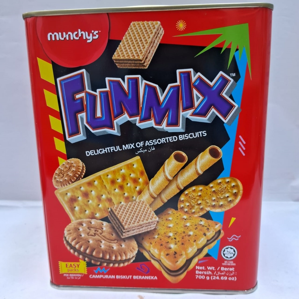 BREAKFAST KU-MUNCHY'S FUNMIX ASSORTED BISCUITS 700G | Shopee Malaysia