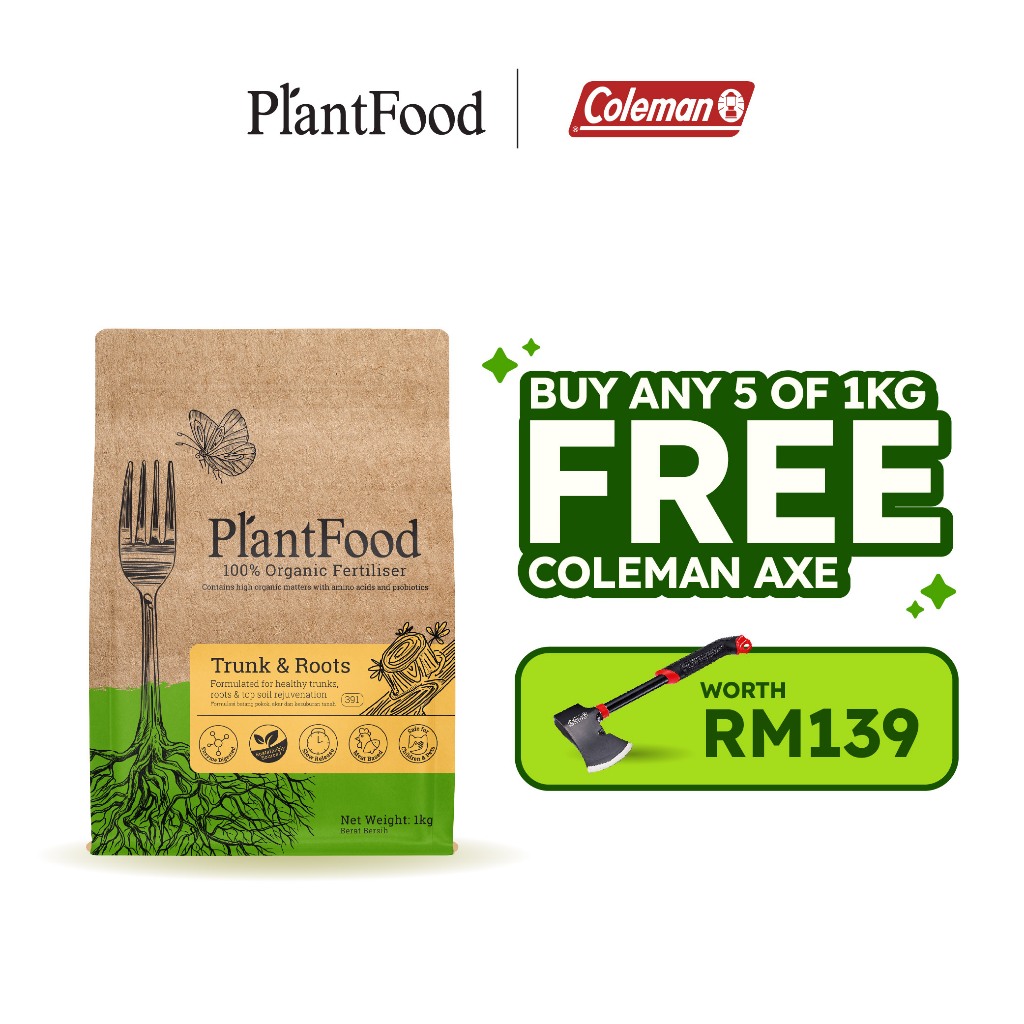 PlantFood Trunk & Roots 100% Organic Fertiliser / Baja Pokok / Baja ...