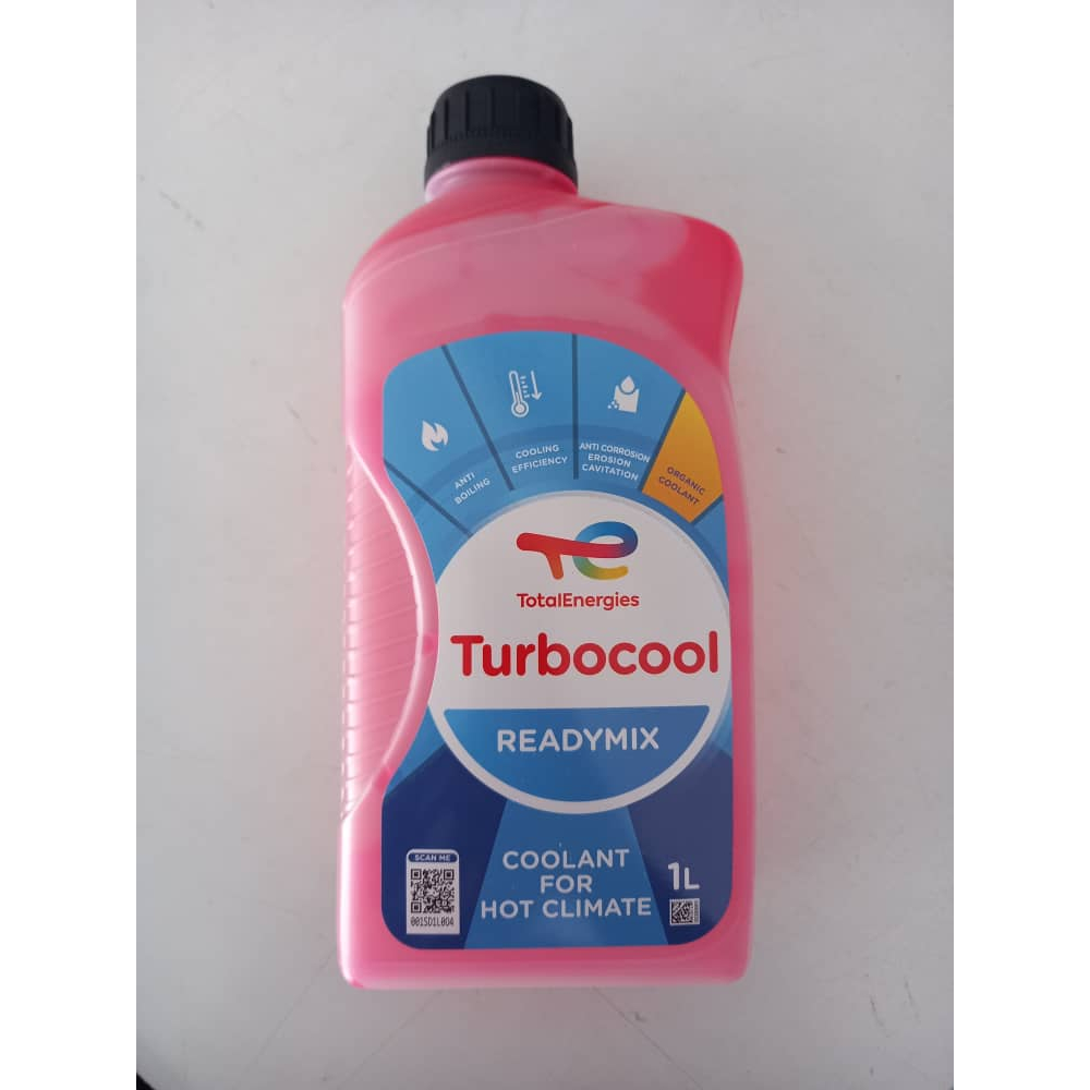 TOTAL ENERGIES TURBOCOOL READYMIX COOLANT RED | Shopee Malaysia