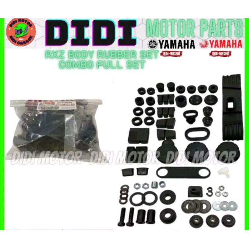 ORIGINAL 💯 Malaysia SKRU BODY SET RXZ MILI CATALIZER SKRU RUBBER BODY ...