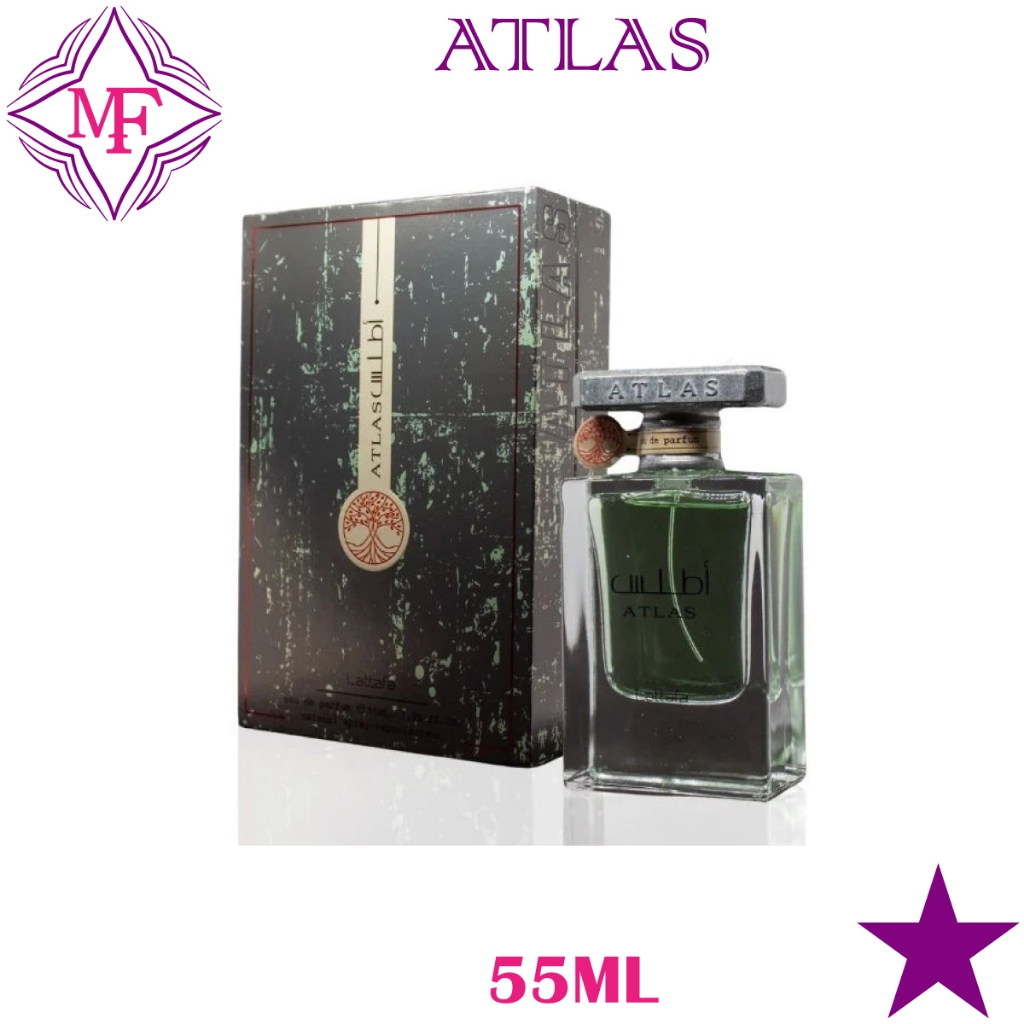 ATLAS LATTAFA EDP PERFUME FOR MEN 55ML ORIGINAL FROM DUBAI | Shopee ...