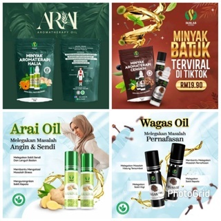 WAGAS OIL/ARAI OIL MINYAK AROMATERAPI CENGKIH/HALIA - IKHLAS OIL ...