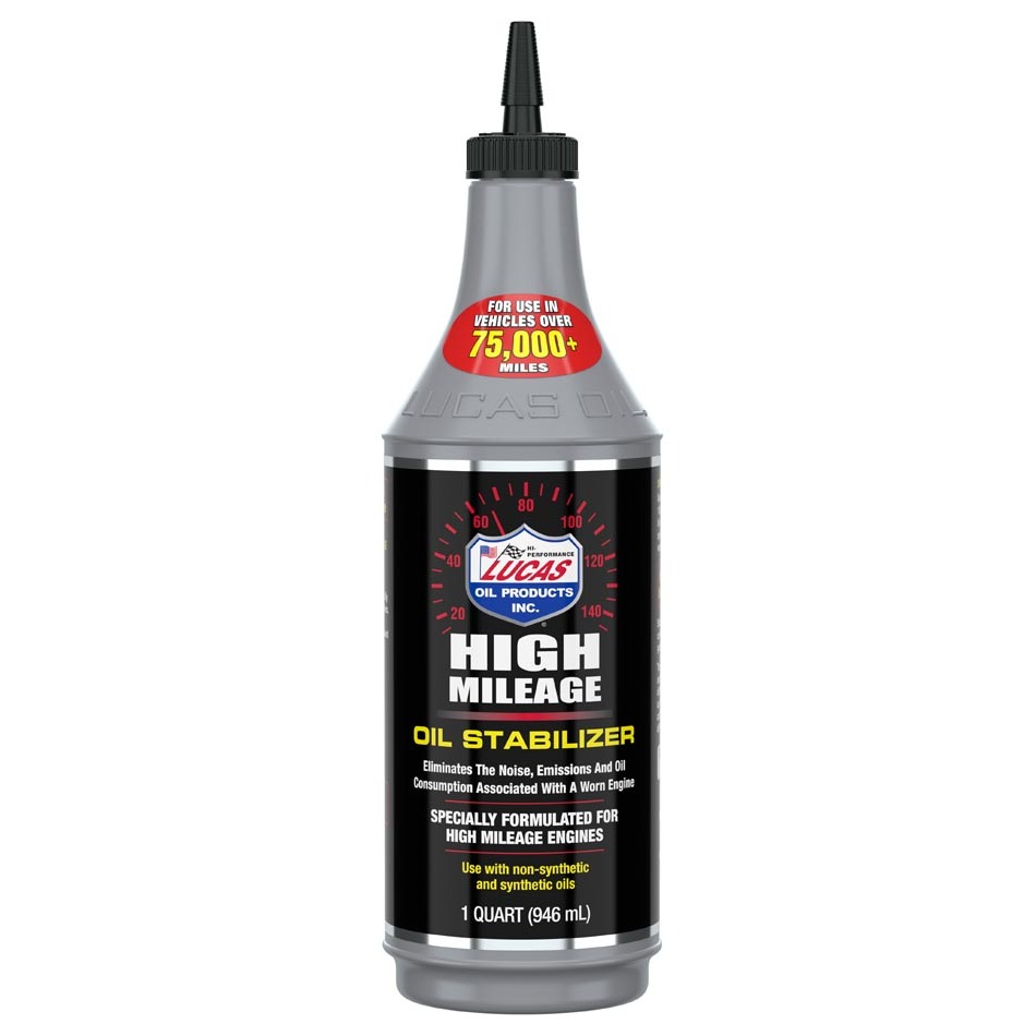 Lucas Oil High Mileage Oil Stabilizer Badly Worn Engine Transmission ...