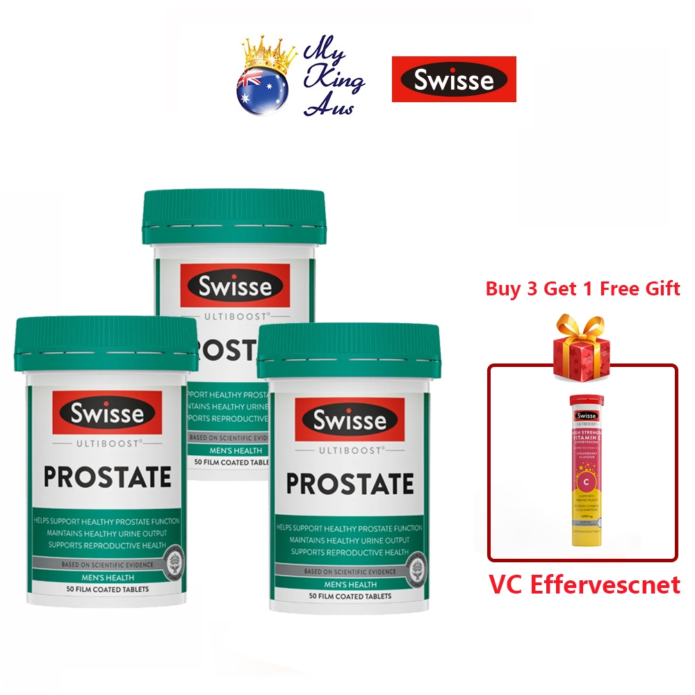 Swisse Ultiboost Prostate Zinc 50 Tablets (EXP:10-2025) Healthy ...