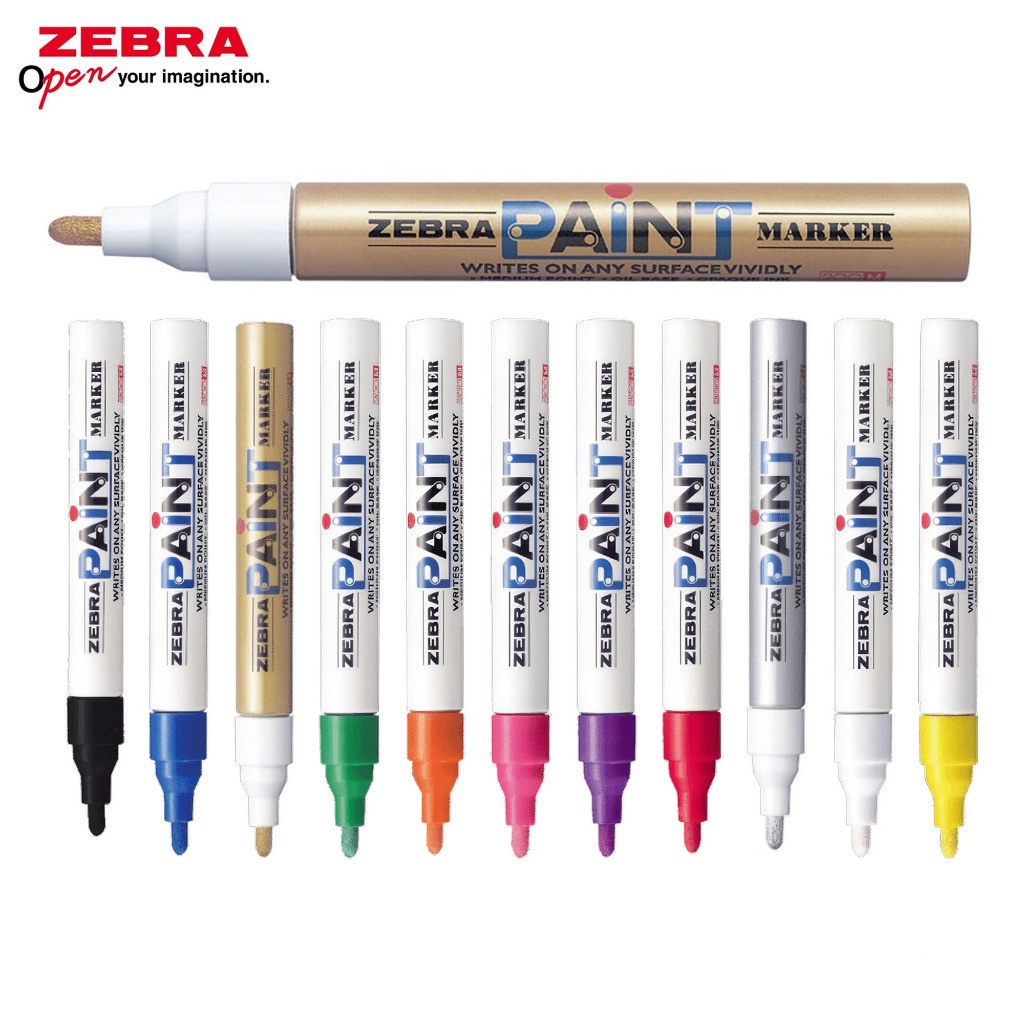 Zebra Paint Marker - Medium Tip (1.5 mm ~ 1.5mm) | Shopee Malaysia