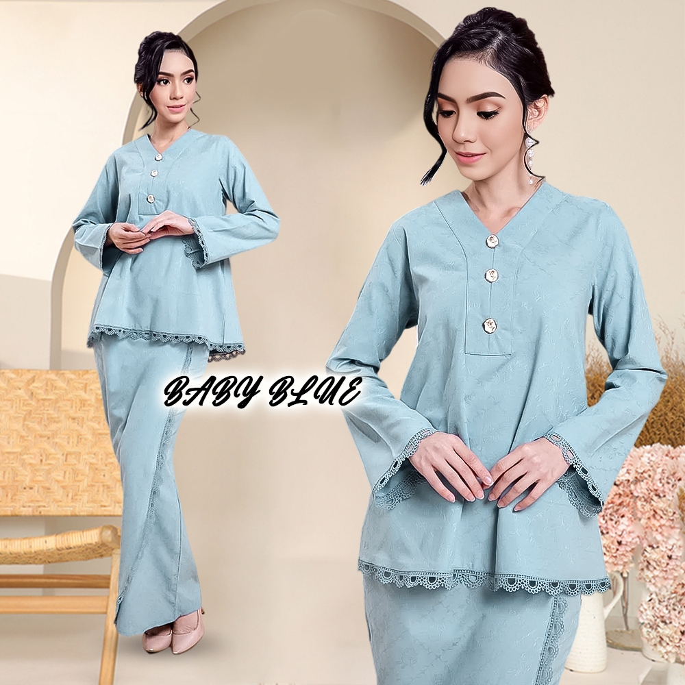 zehra kurung kedah BAJU KURUNG Baju raya 2025 KEDAH SULAM FLORAL Kurung ...