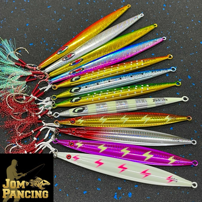 【Jom Pancing】KILLER METAL JIG + ASSIST HOOK（100g-300g）Fast JIG/Slow JIG ...
