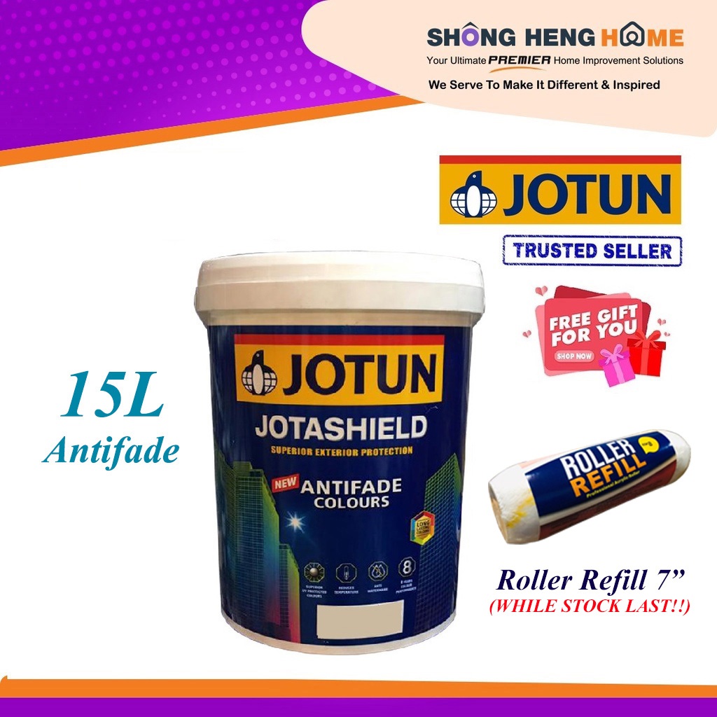 [FREE SHIPPING] 15L JOTUN Jotashield Antifade -Exterior (Color Option ...