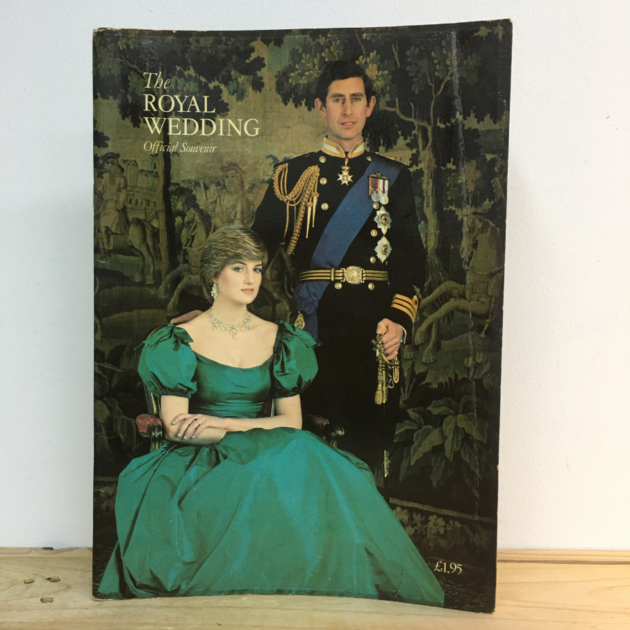 The Royal Wedding Official Souvenir Book - Prince Charles and Princess ...