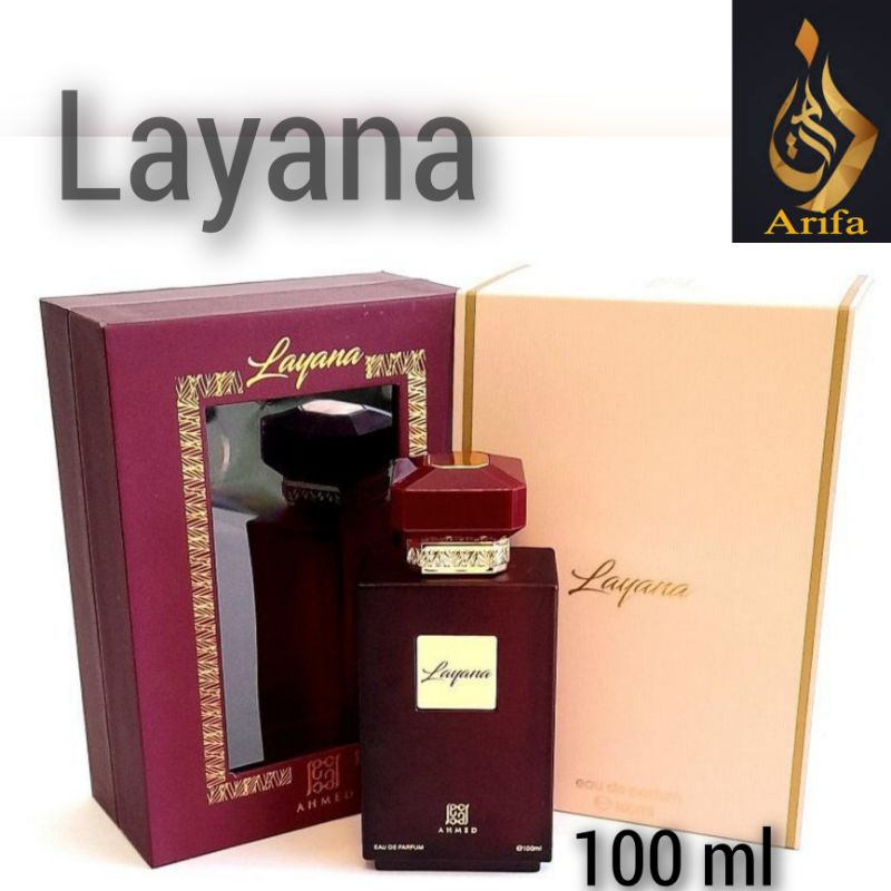 LAYANA 100ML BY AHMED EDP PERFUME SPRAY 100% ORIGINAL | Shopee Malaysia