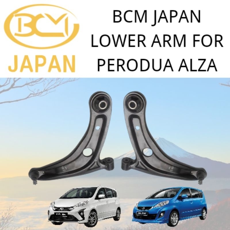 BCM JAPAN LOWER ARM FOR PERODUA ALZA | Shopee Malaysia
