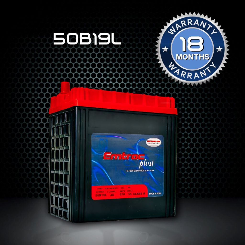 EMTRAC PLUS 50B19L CAR BATTERY | Shopee Malaysia