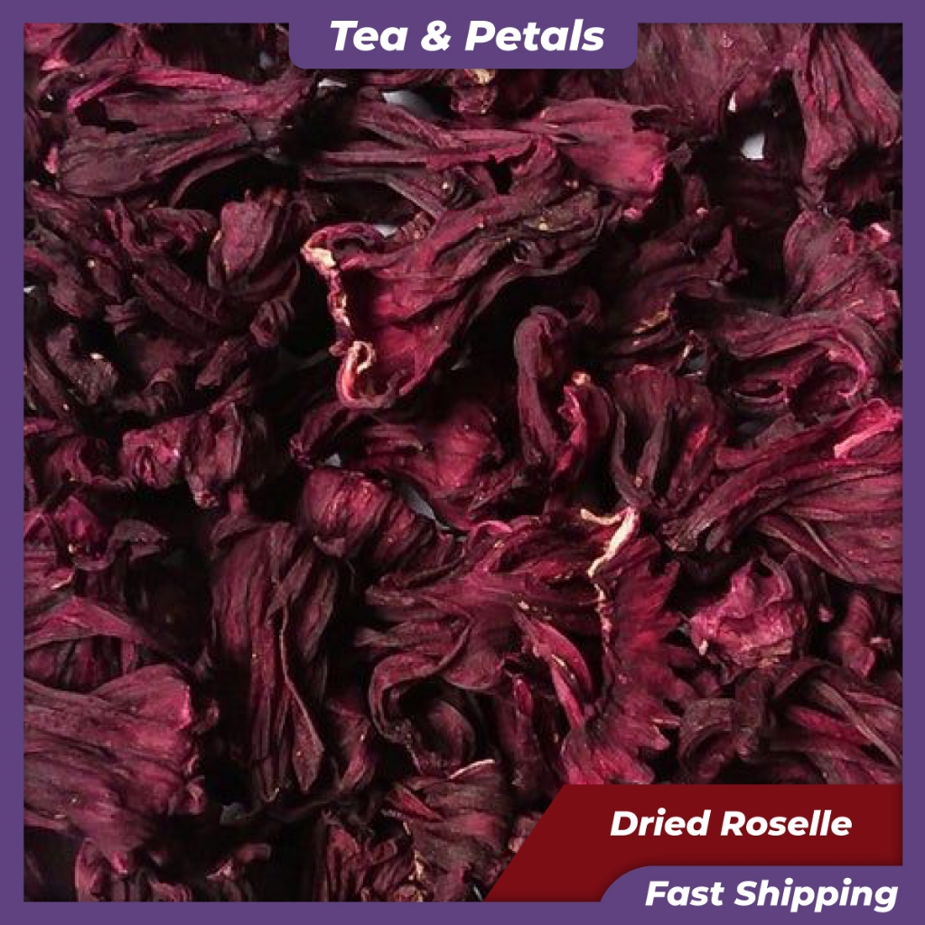 [High Quality] Ribena Natural Dried Roselle Flower Herbal Tea 洛神花/玫瑰茄散装 | Shopee Malaysia