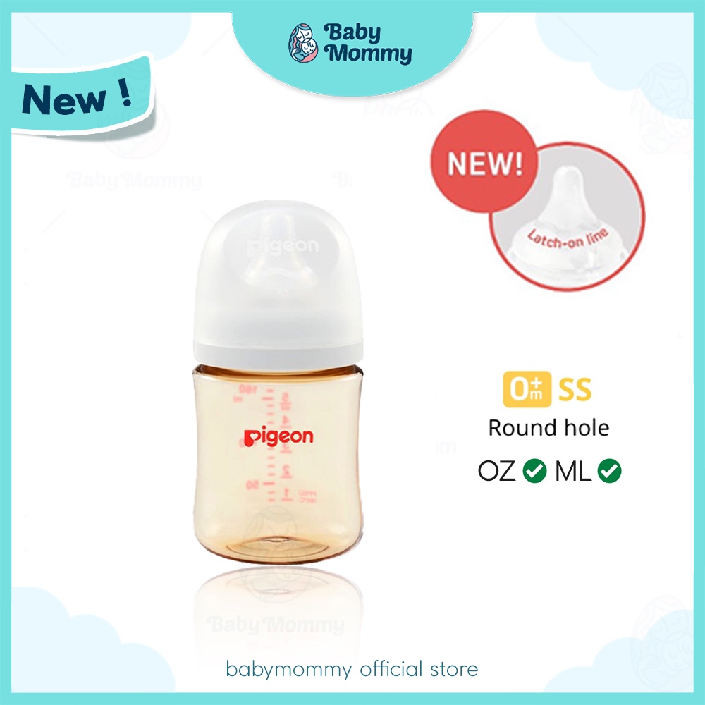 🇲🇾100% Original Pigeon SoftTouch™ Wide-Neck PPSU Nursing Bottle Authentic Pigeon Bottle Botol ...
