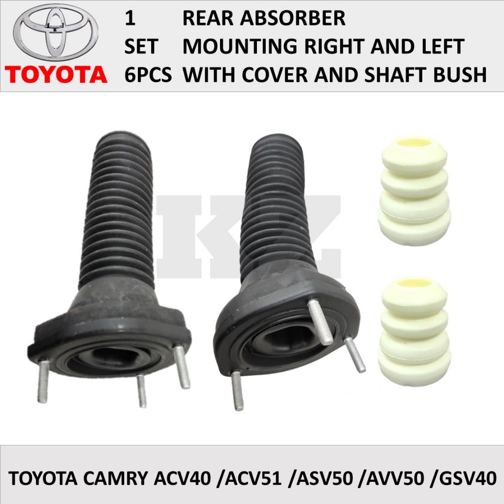 TOYOTA CAMRY ACV40 /ACV51 /ASV50 /AVV50 /GSV40 REAR ABSORBER MOUNTING ...