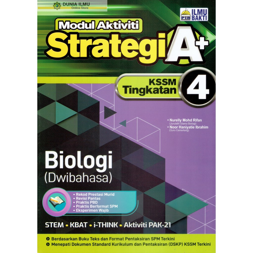 Modul Aktiviti StategiA+ Tingkatan 4 Biologi | Shopee Malaysia