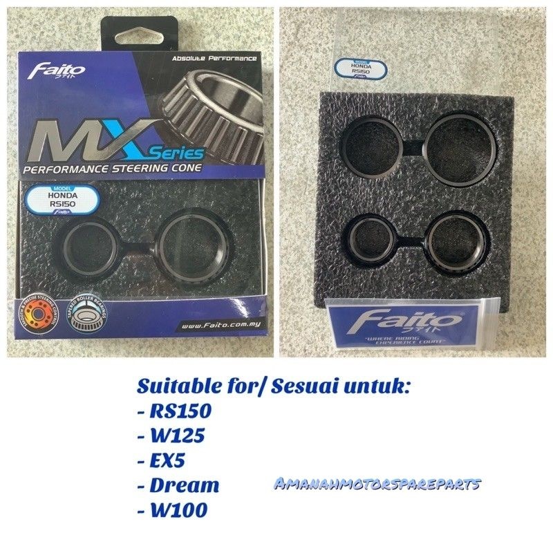 [FAITO]-Steering Cone MX-Series For YAMAHA R15 LC135 Y15ZR / HONDA RS ...