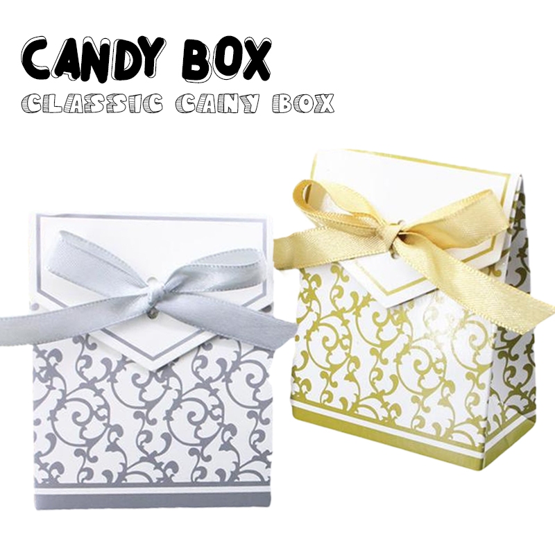 [PANDA] Classic Candy Box Wedding Party Birthday Favor Goodies Gift ...