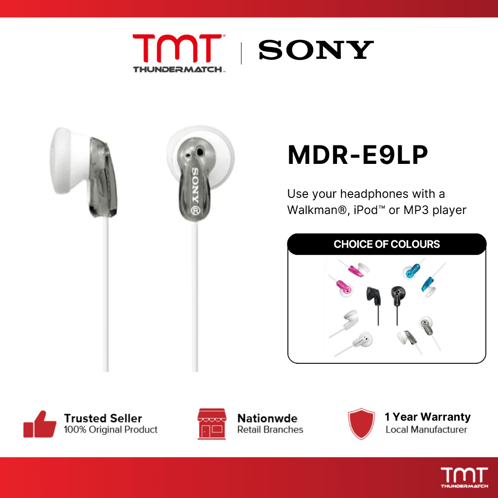 Sony MDR-E9LP In-Ear Headphones | Shopee Malaysia