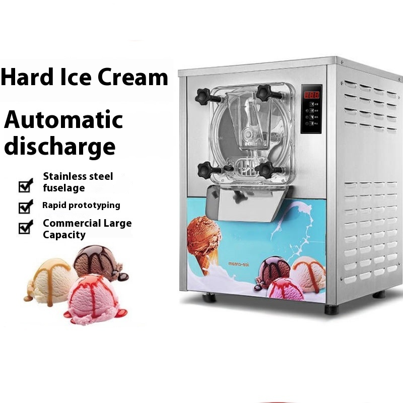 2024 NEW Commercial Desktop Hard Ice Cream Maker Gelato Machine ...