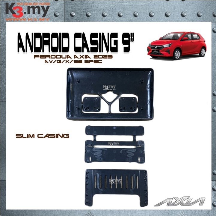 Perodua Axia 2023 Android Casing 10'' | Shopee Malaysia