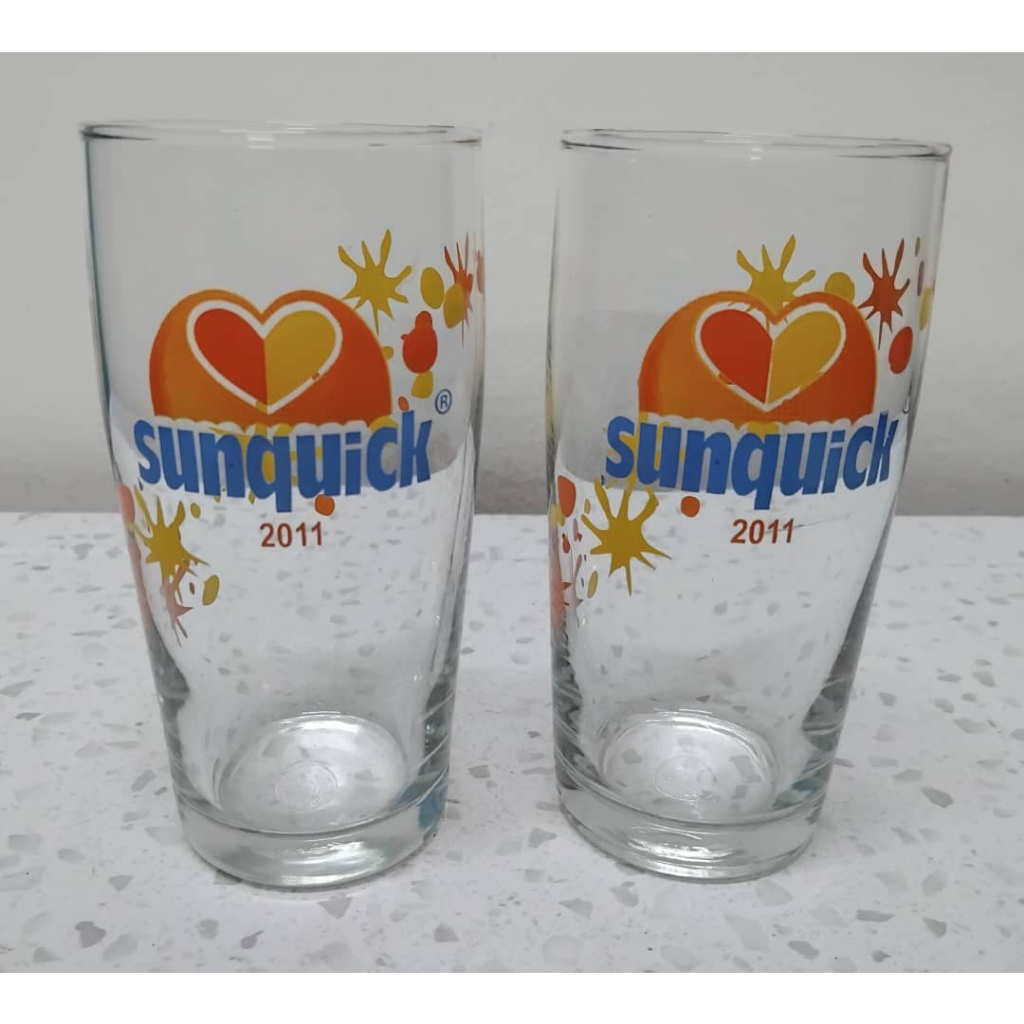 Koleksi Gelas Sunquick Edisi Tahun 2011 Glass Edition | Shopee Malaysia