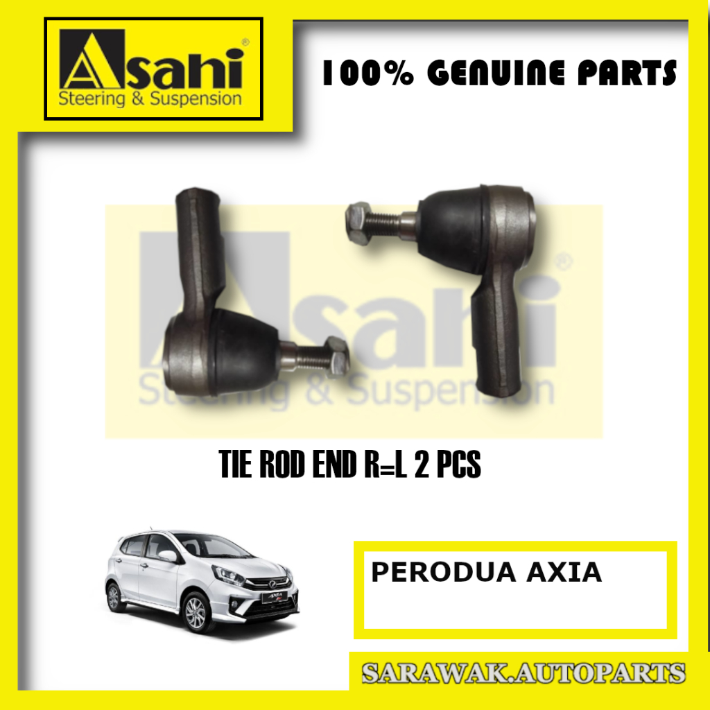 ASAHI Perodua Axia Tie Rod End 2 pcs | Shopee Malaysia