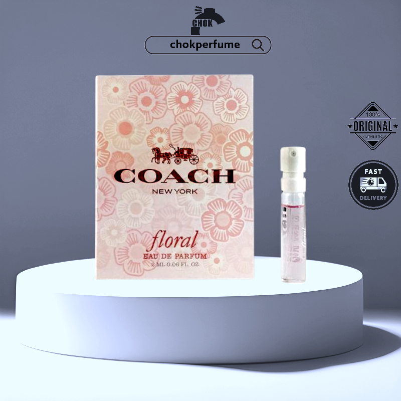 Coach Floral EDP 2ml Perfume Sample Vial (W) | Shopee Malaysia
