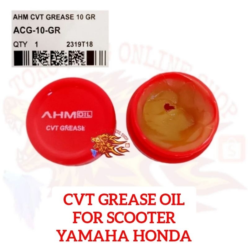 HONDA YAMAHA AHM CVT GREASE OIL ADV VARIO PCX 150 160 EGO AVANTIZ ...