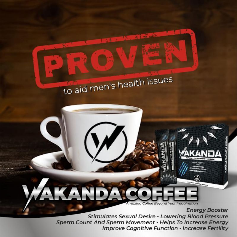 wakanda coffee (memulihkan tenaga dalaman lelaki) | Shopee Malaysia