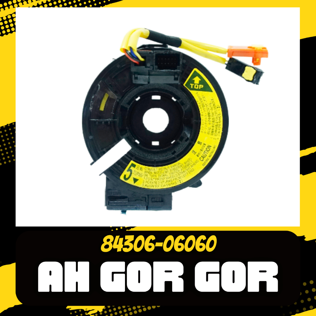 TOYOTA CAMRY 2.4 ACV30 ACV31 ACV35 SIENNA CLOCK SPRING 84306-06060 ...