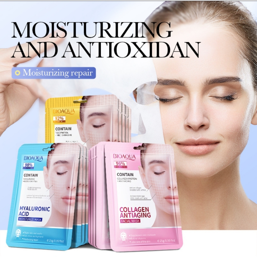 Bioaqua Retinol Collagen Hyaluronic Acid Mask 25g | Shopee Malaysia
