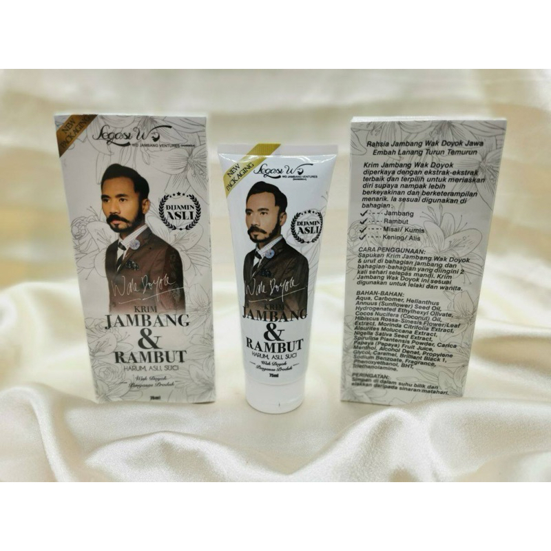 WAK DOYOK Krim Jambang (New Packaging & New Improved Formula) (75ml ...