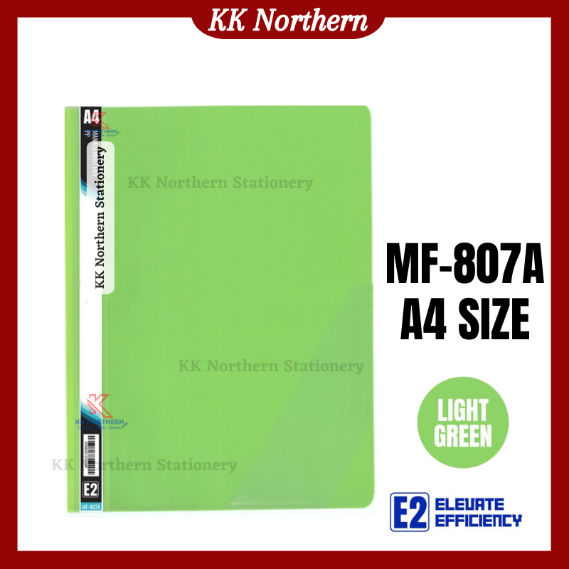 E2 A4 Management File MF-807A Fail Report (Extra Thick) Paper Fastener ...