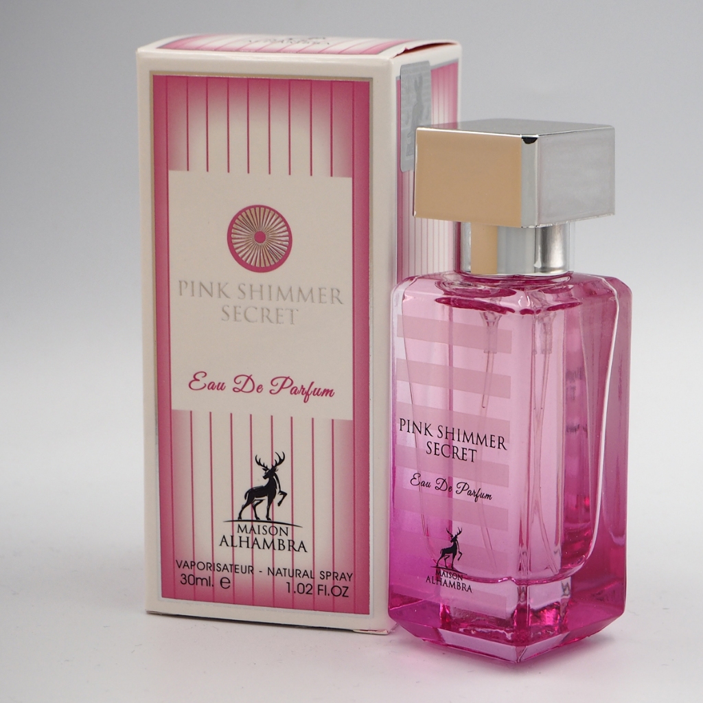 "Pink Shimmer Secret Perfume 30ml EDP by Maison Alhambra for Women ...