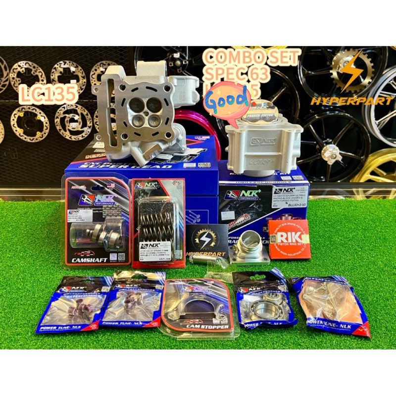 SPEC 63NLK PERFORMANCE TOP COMBO SET SUPERHEAD 20/23 V5 CNC SPEC63 Y15ZR LC135 NLK BLOCK SUPER ...