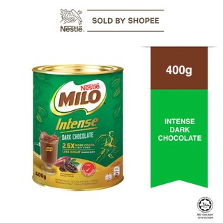 MILO Intense Dark Chocolate Tin 400g (Halal) | Shopee Malaysia
