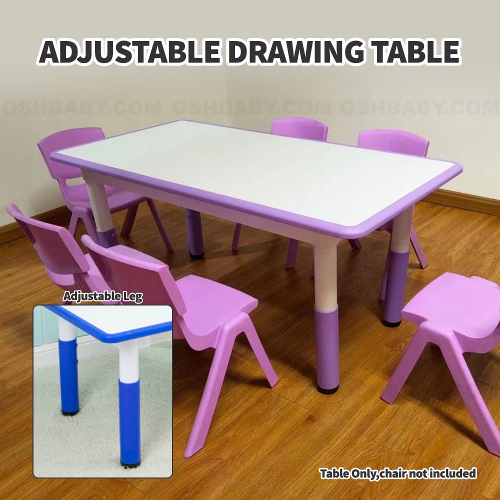 Premium 7level height ADJUSTABLE DRAWING TABLE meja lukis budak kids ...