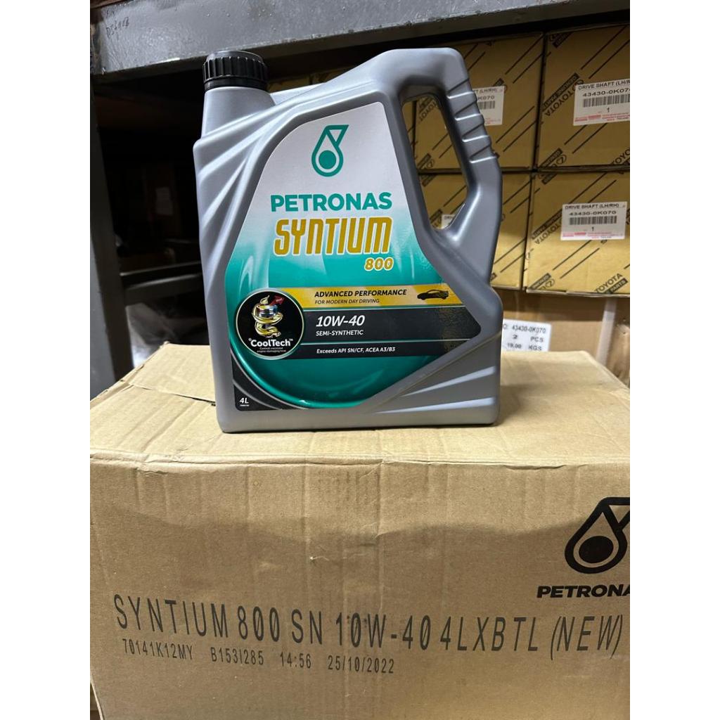 PETRONAS SYNTIUM 800 SEMI-SYNTHETIC ENGINE OIL 10W40 | Shopee Malaysia
