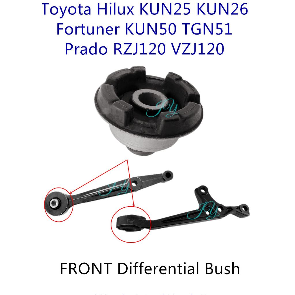 Toyota Hilux KUN25 KUN26 KUN50 TGN51 Prado RZJ120 VZJ120 FRONT Axle ...