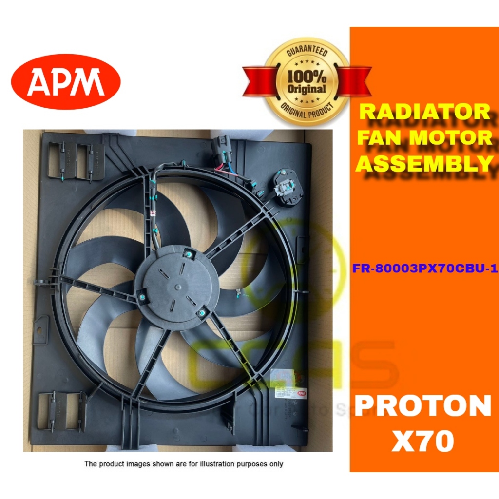 APM / OEM Radiator Fan Motor Assy (Fan Motor/Fan Shroud/Fan Blade ...