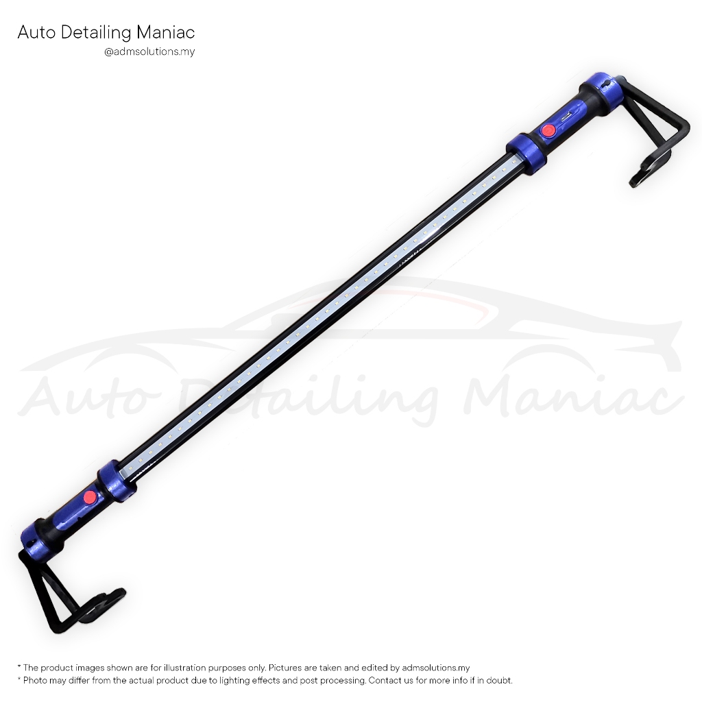 Detailing Work Lamp (Clamp) Claw Type Underhood Light Bar Light Tube ...