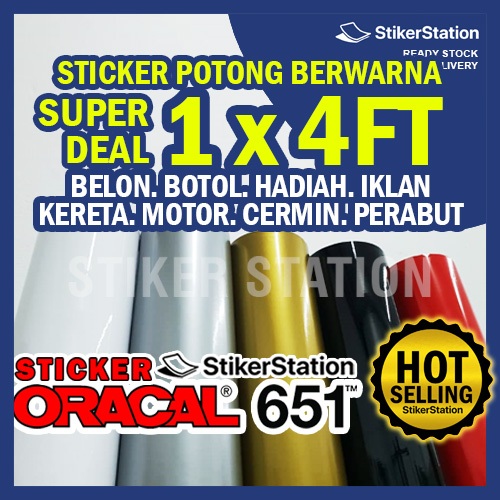 SUPER DEAL - ORACAL 651 CUTTING STICKER Balloon Sticker Belon Car ...