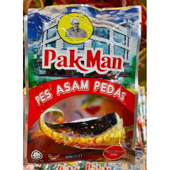 Pak Man Pes Asam Pedas | Shopee Malaysia