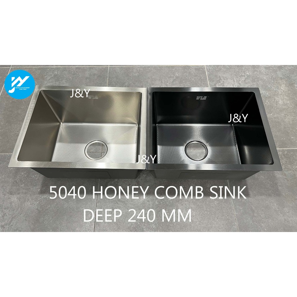 HoneyComb Nano Stainless Steel 50CM x 40CM Kitchen Handmake High End ...