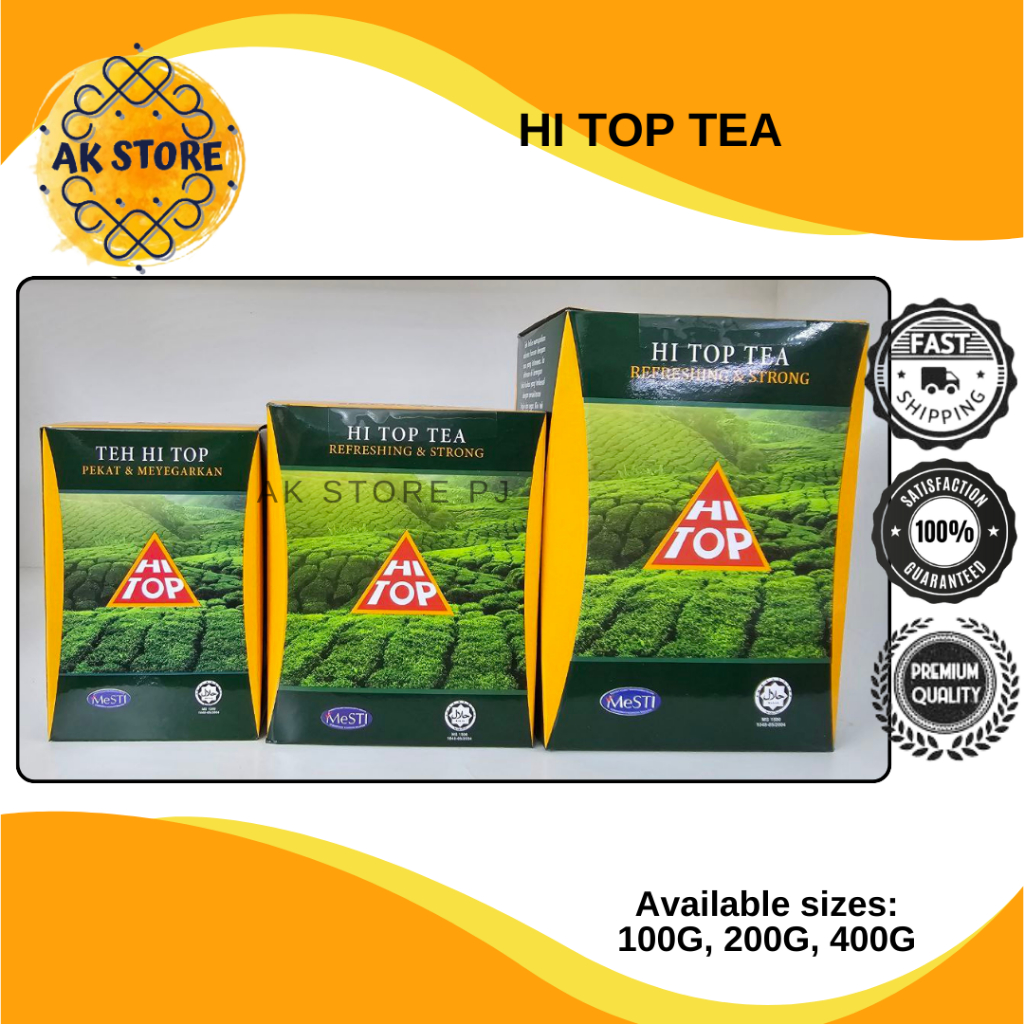 Hi Top Tea / Teh - 100GM/ 200GM/ 400GM | Shopee Malaysia